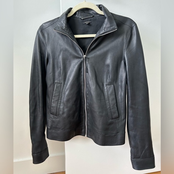 Massimo Dutti | Jackets & Coats | Massimo Dutti Real Leather Jacket ...